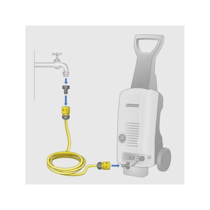 Karcher PrimoFlex® Basınçlı Yıkama Makinası Su Bağlantı Seti 3/4'' 10 ...